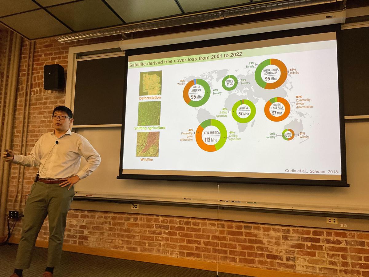 Tong visited the Zhu lab and the Instiute for Global Change Biology at ...